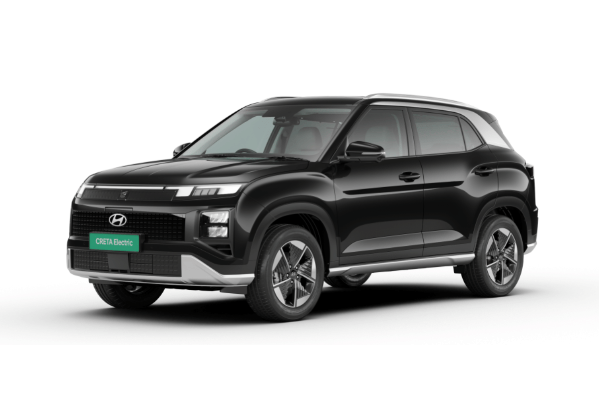 Hyundai Creta Electric Abyss Black – Check Abyss Black Price & Images ...